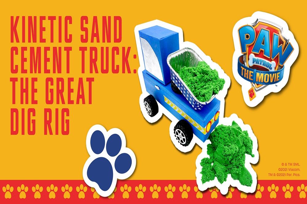 Kinetic Sand Cement Truck: The Great Dig Rig (Creative, Arts & Crafts ...